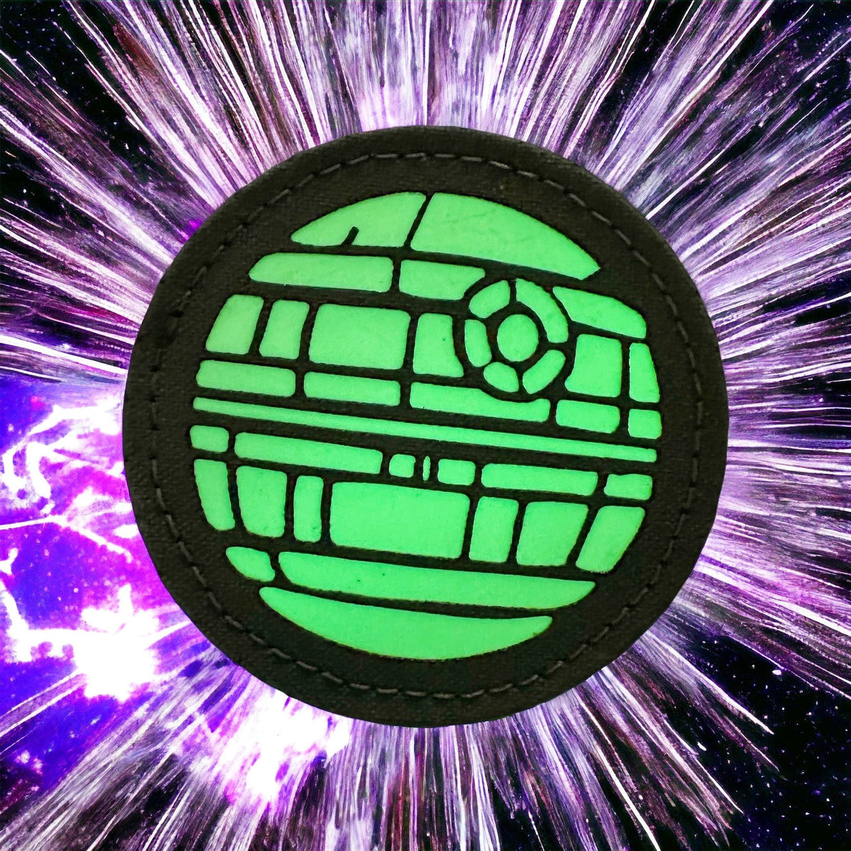 GITD Death Star patch – Sentinel Stitches